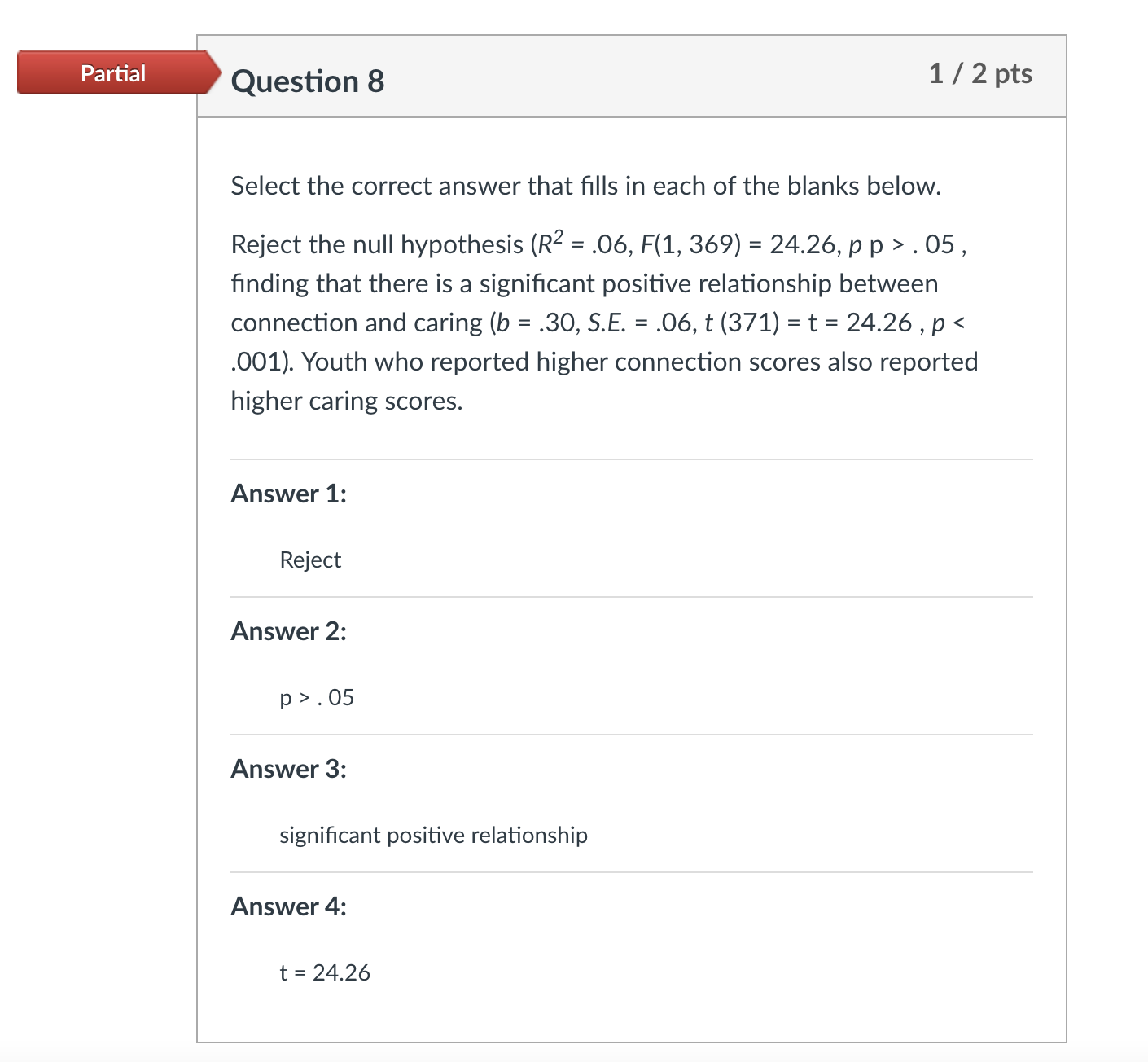 Solved Question 8Select the correct answer that fills in | Chegg.com