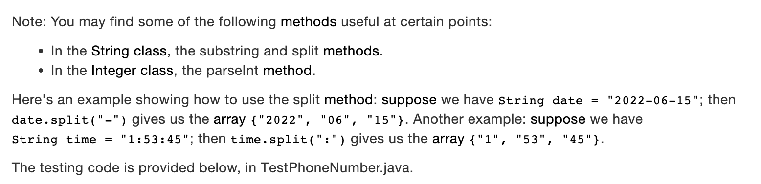 Solved Write a class named PhoneNumber. A PhoneNumber object | Chegg.com