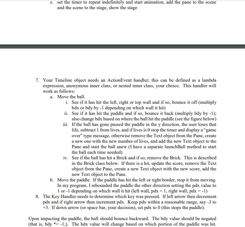 Solved (This is supposed to be solved using javafx and if | Chegg.com