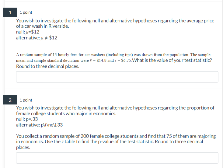 Solved You Wish To Investigate The Following Null And 