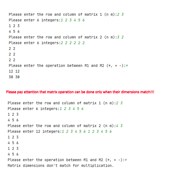 Solved Matrix Calculation (5 points] In this Matrix | Chegg.com