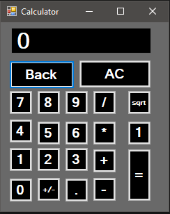 Solved Visual Studio Language: Csharp (C#) Create a basic | Chegg.com