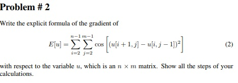 Solved Problem # 2 Write the explicit formula of the | Chegg.com