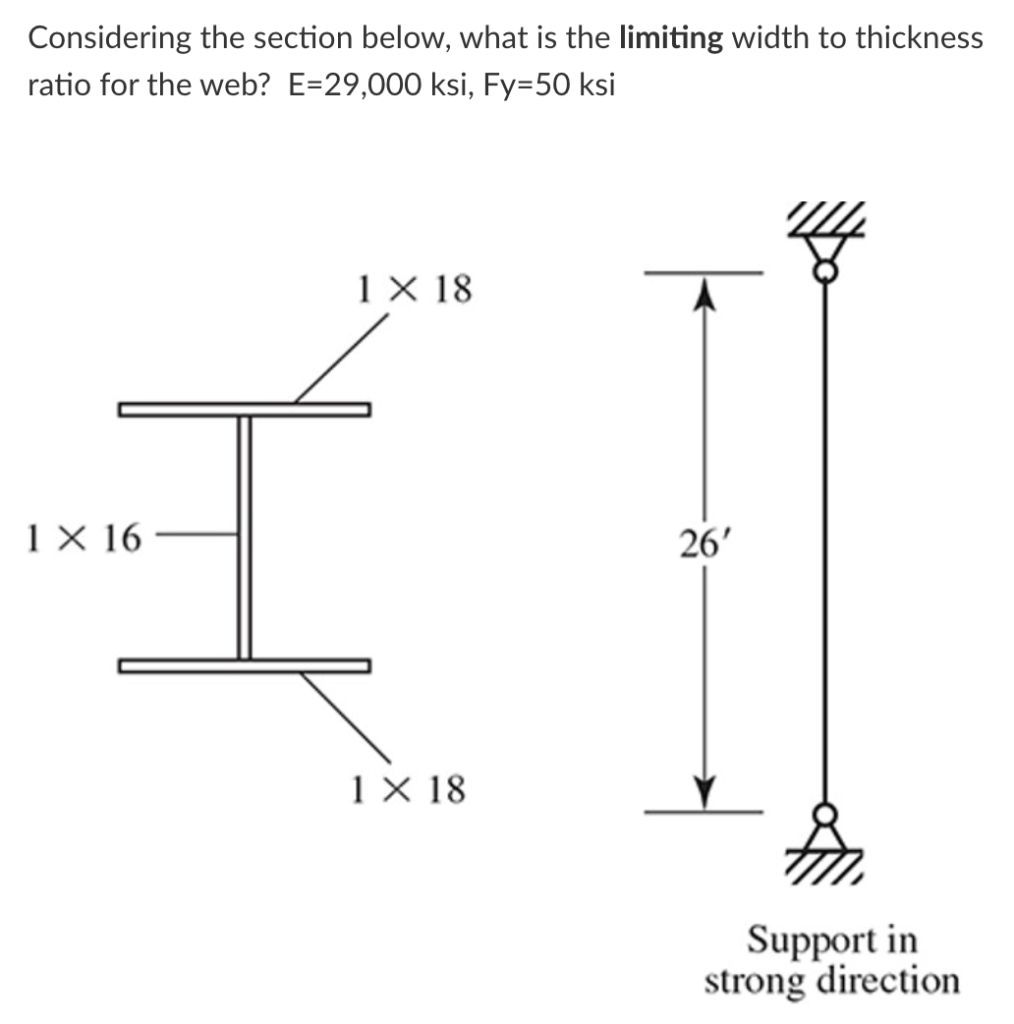 Solved Considering the section below, what is the limiting | Chegg.com