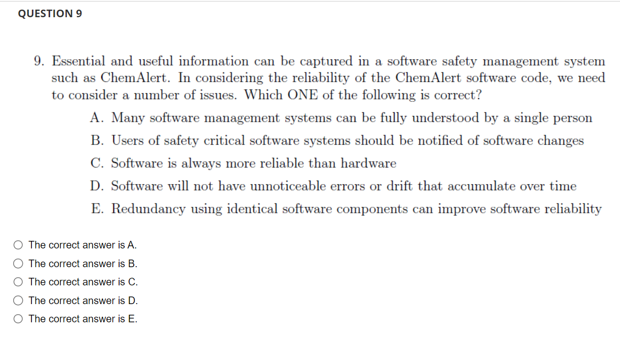 Solved 9. Essential and useful information can be captured | Chegg.com