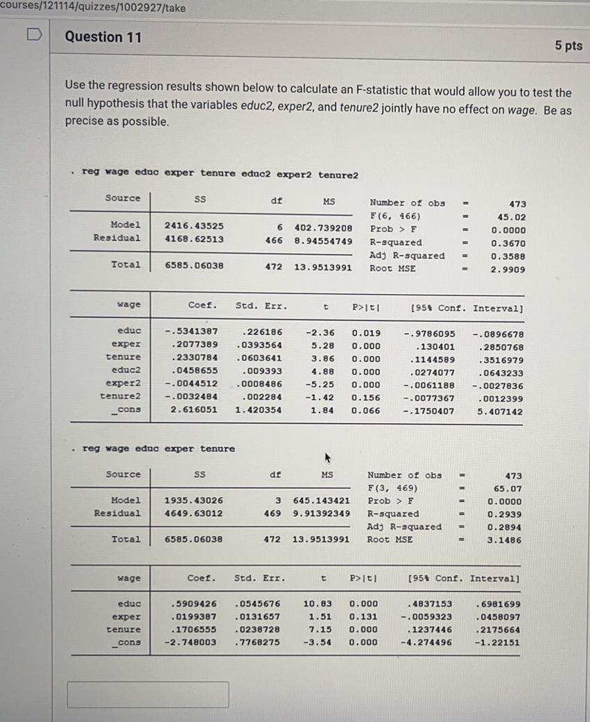 Solved Consider the multivariate regression equation: | Chegg.com