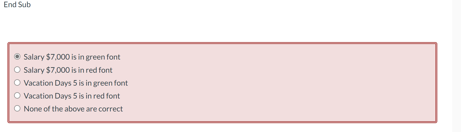 Solved The following Excel image has a VBA program (see | Chegg.com