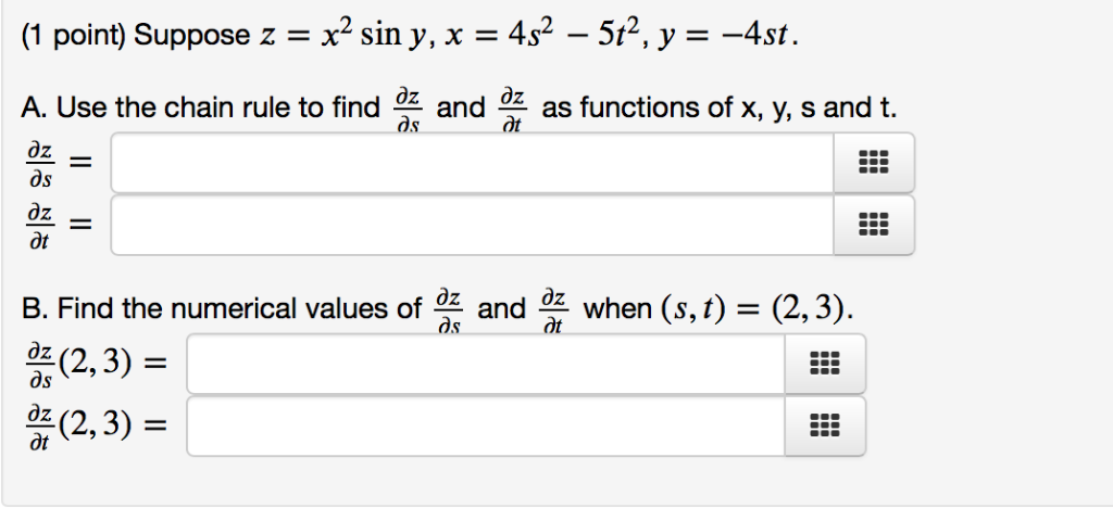 Solved Q1. Let 𝑓(𝑥,𝑦,𝑧)=𝑥^3𝑦+𝑧4 and | Chegg.com