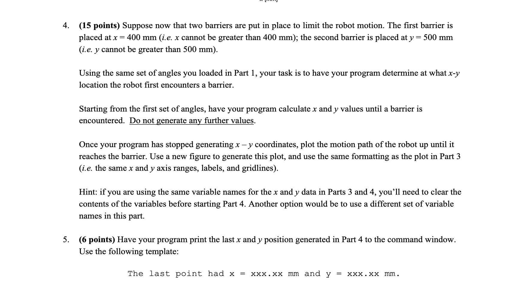 A simple robotic device positions a tool at location | Chegg.com