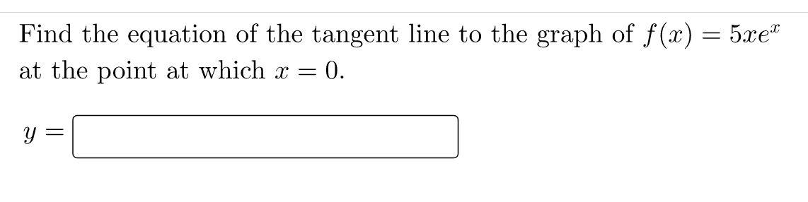 Solved Find the equation of the tangent line to the graph of | Chegg.com