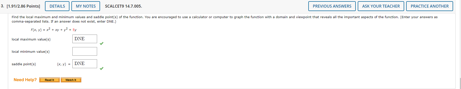 Solved comma-separated lists. If an answer does not exist, | Chegg.com