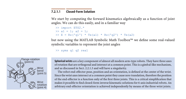 Solved 3. Inverse kinematics for the 2-link robot on page | Chegg.com
