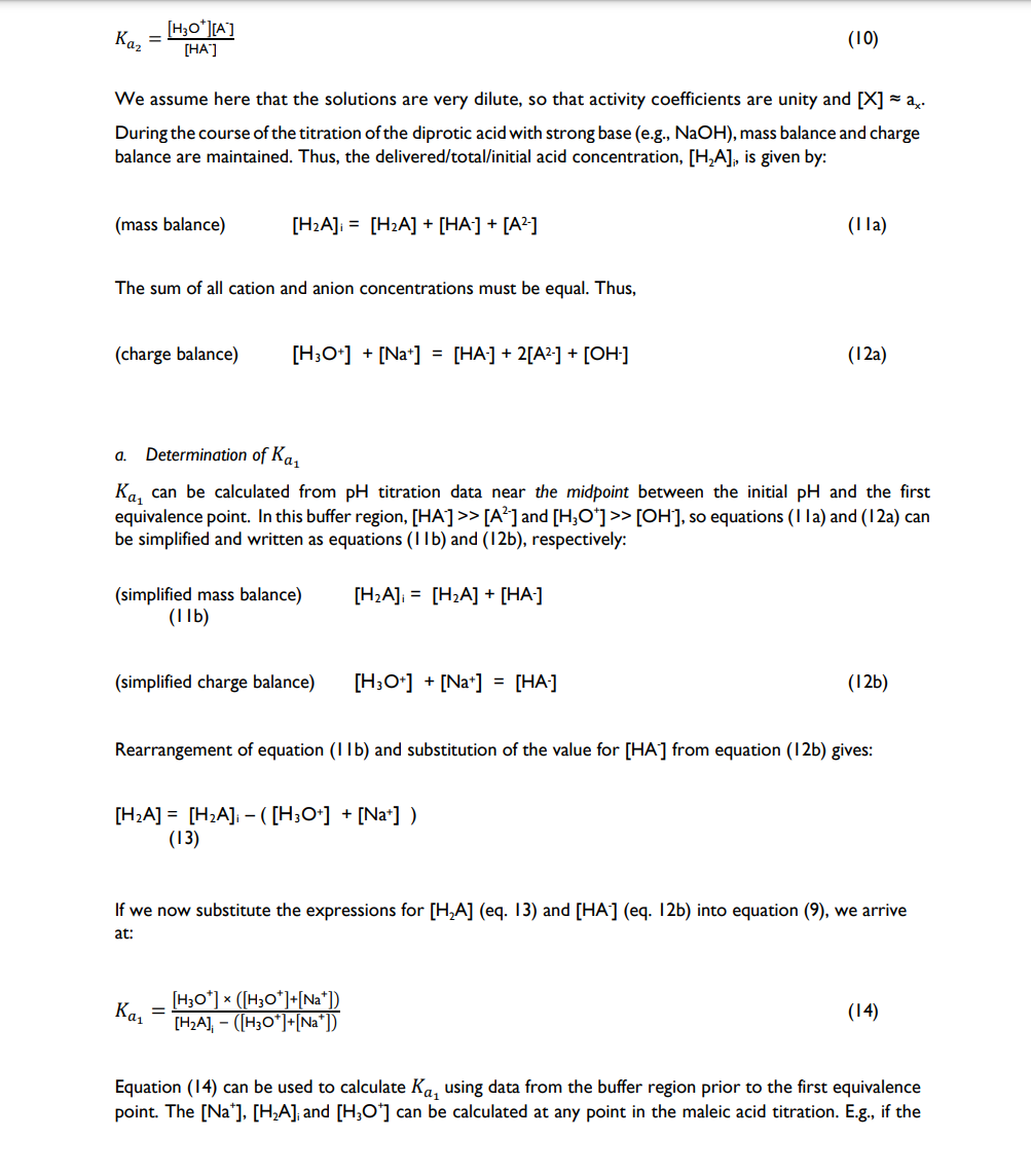A. Gran Plots In the present analysis, you will use a | Chegg.com