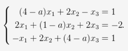 Solved Determine the number of solutions to the following | Chegg.com