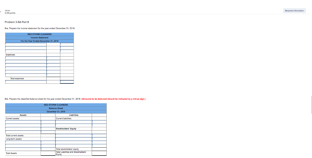Solved Problem 3-8A Complete the full accounting cycle | Chegg.com