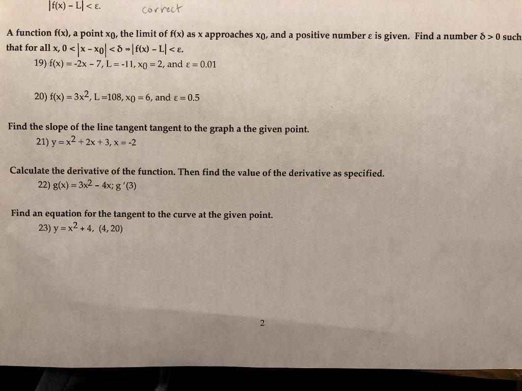 Solved Calculate the derivative of the function. Then find | Chegg.com