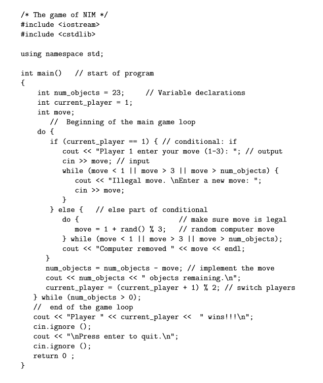 Solved Must be done in C++. I don't know what book it's from | Chegg.com