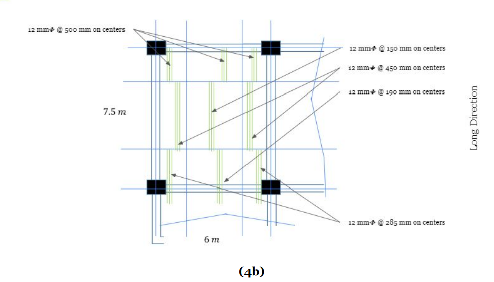 Use10mm ϕ ties spaced 3@5omm,5@10omm,7@150mm, rest | Chegg.com