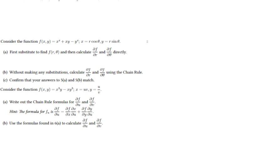 Solved Consider the function | Chegg.com