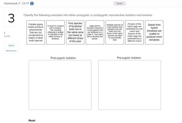 Solved Classify the following examples into either | Chegg.com