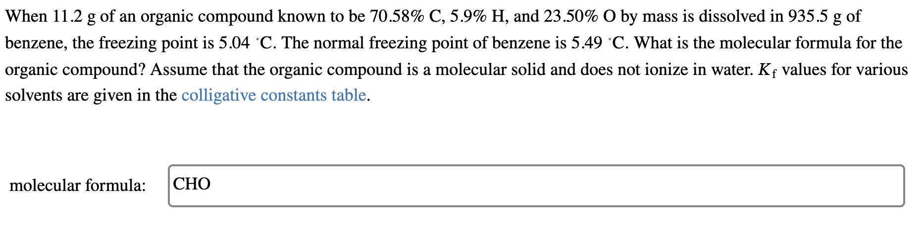 Solved A 1.267 g sample contains only vitamin C (C6H8O6) and | Chegg.com