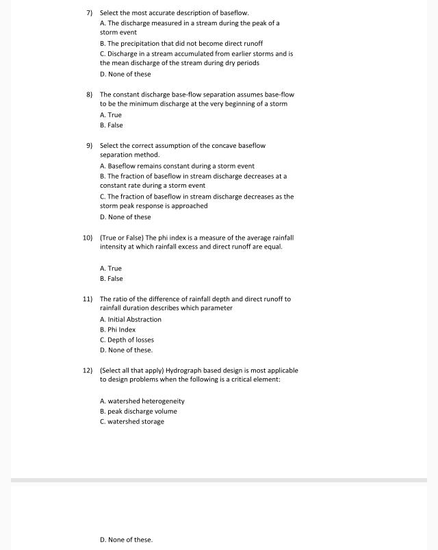 Solved Mcqs Civil Engineering | Chegg.com