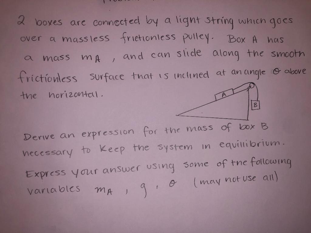 Solved which over 2 boxes are connected by a light string | Chegg.com