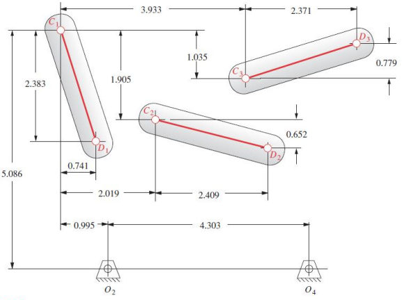 Solved synthesize a 4 bar mechanism that moves the object | Chegg.com