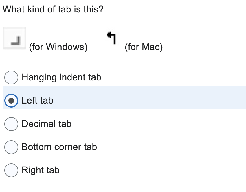 Solved What kind of tab is this? ﻿(for ﻿Windows) ﻿ ﻿Hanging | Chegg.com