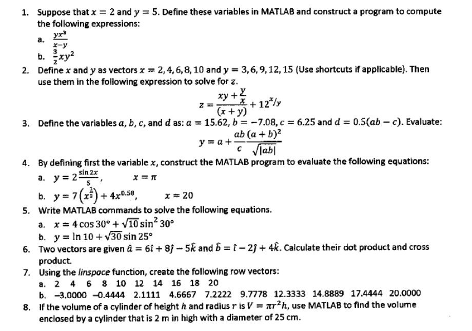 Solved Instructions: Answer the following problems | Chegg.com
