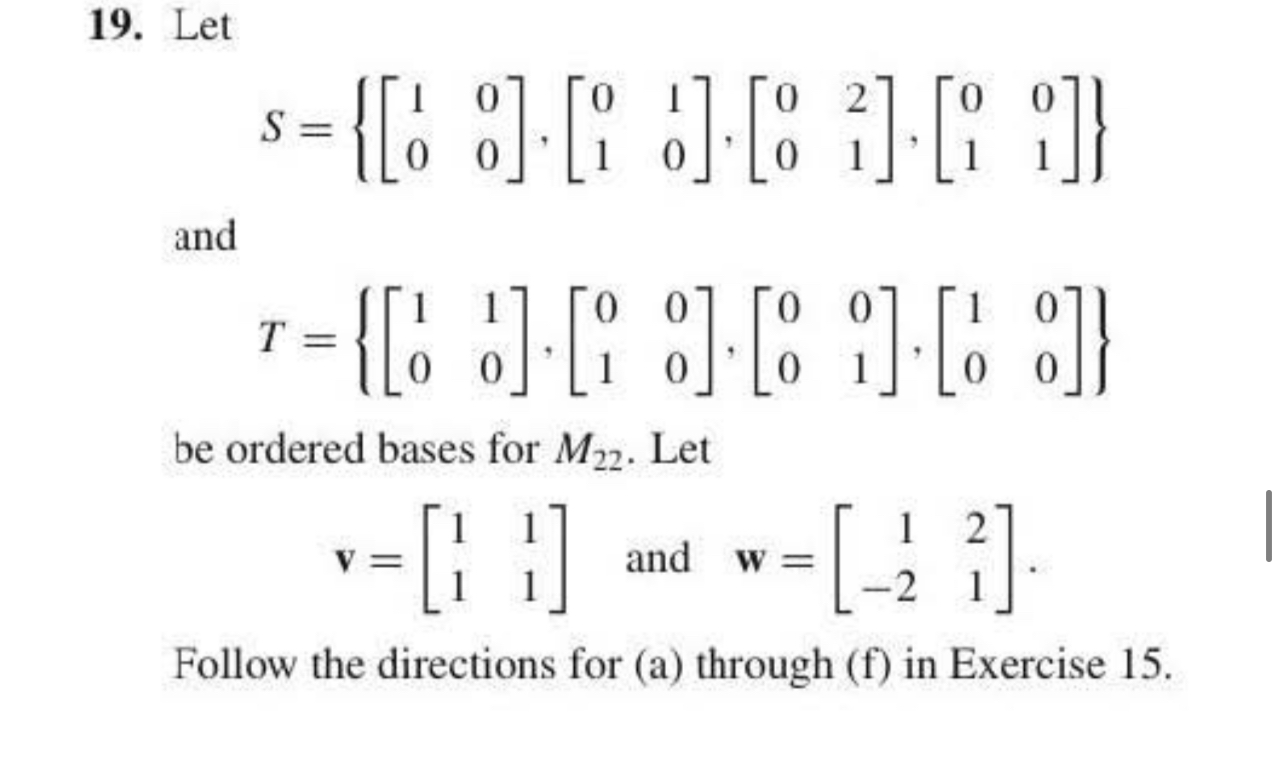 Solved (a) Find the coordinate vectors of \\( \\mathbf{v} | Chegg.com
