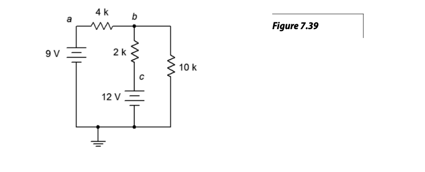 Solved A. Given the circuit in Figure 7.39, write the mesh | Chegg.com
