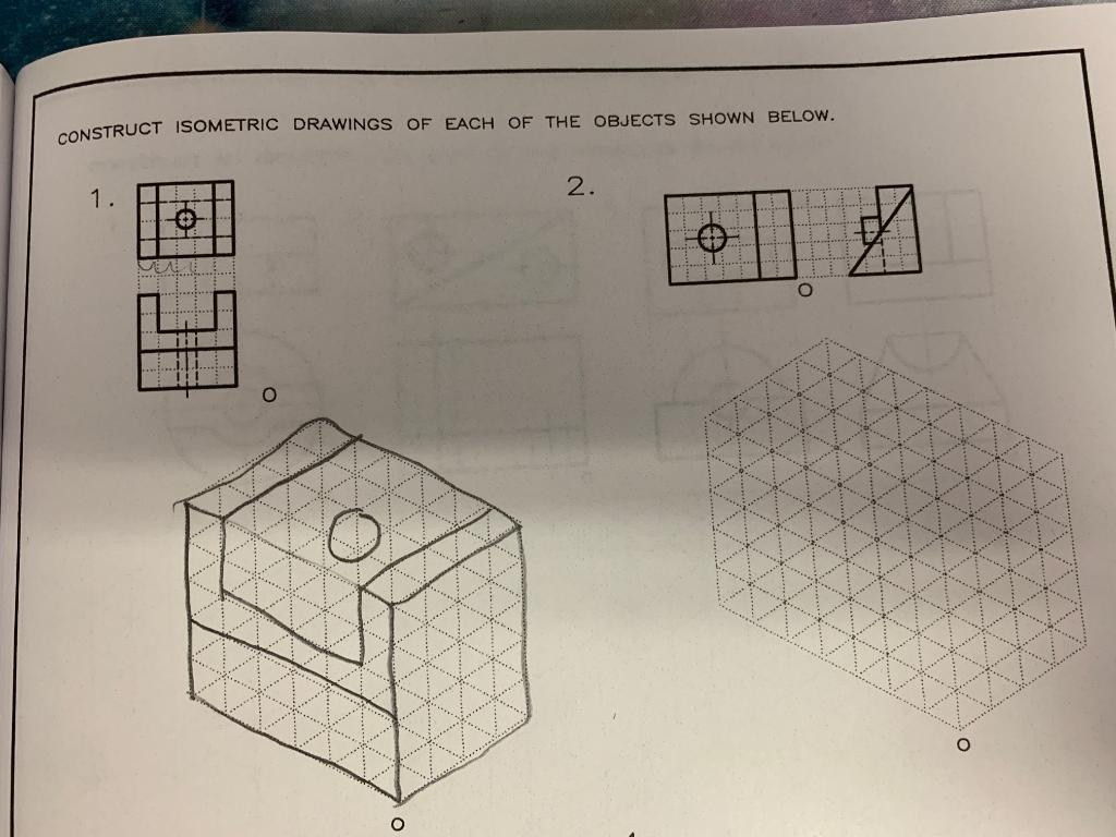 Solved CONSTRUCT ISOMETRIC DRAWINGS OF EACH OF THE OBJECTS | Chegg.com Solved CONSTRUCT ISOMETRIC DRAWINGS OF EACH OF THE OBJECTS | Chegg.com