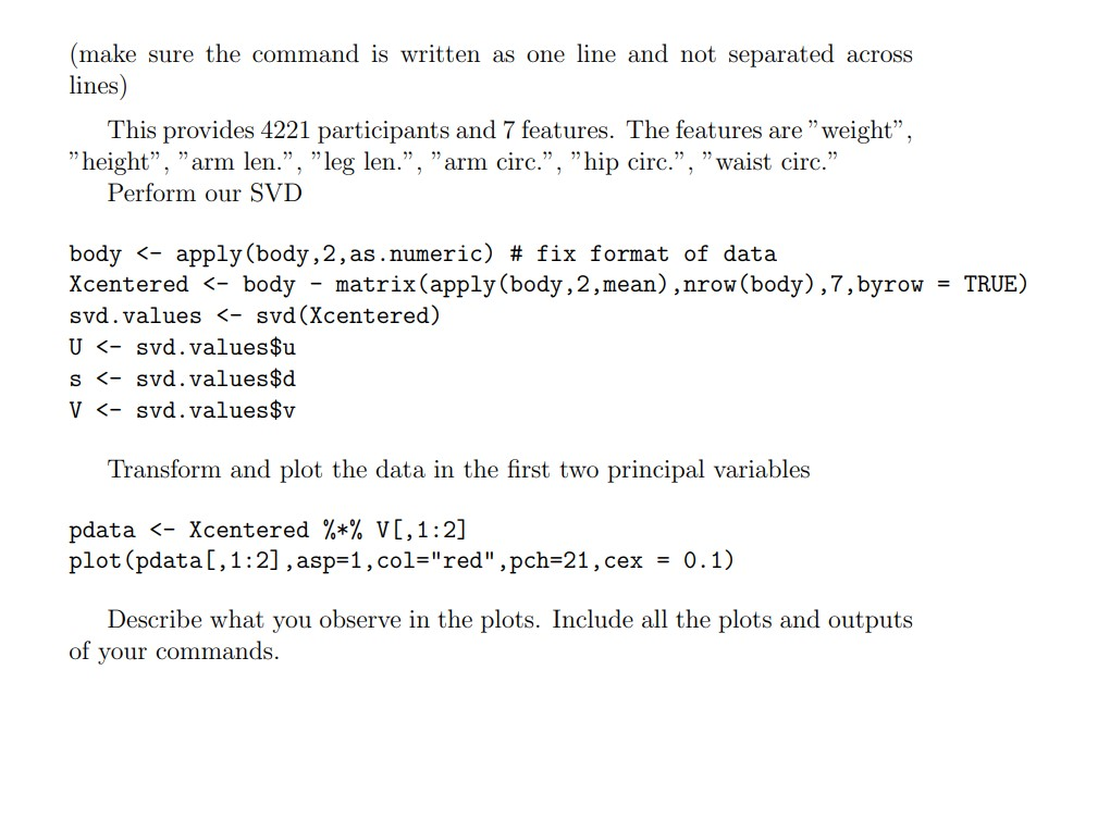 Solved Now, import some real world data from National Health | Chegg.com