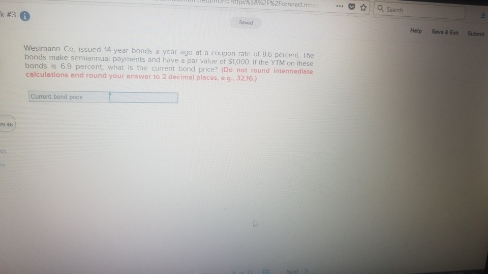 Solved https%3A%2F%2Fconnect.mhe-... etur non | | a Search | Chegg.com