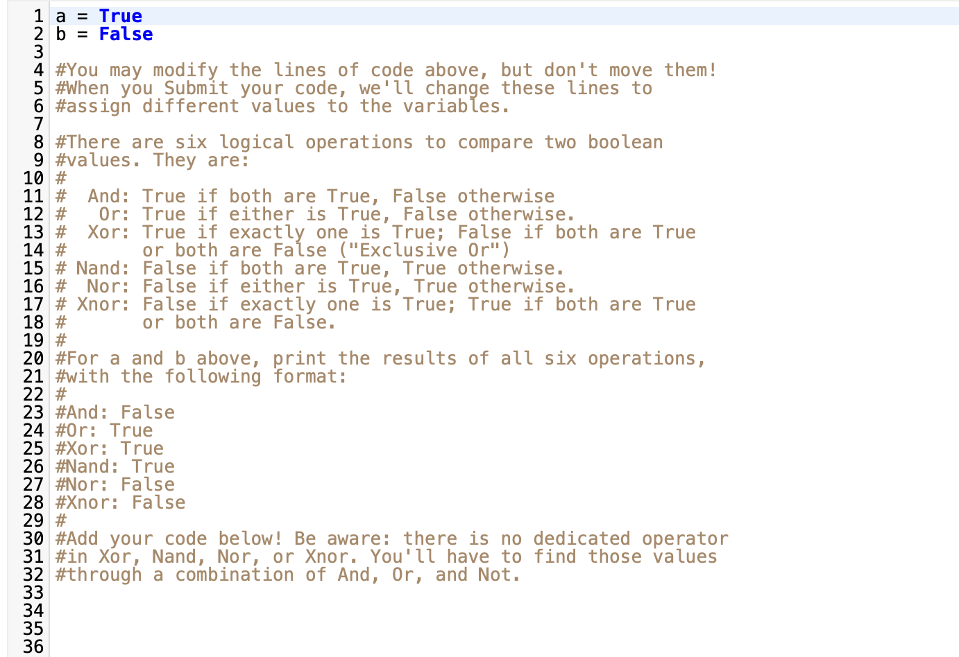 Solved \#You may modify the lines of code above, but don't | Chegg.com