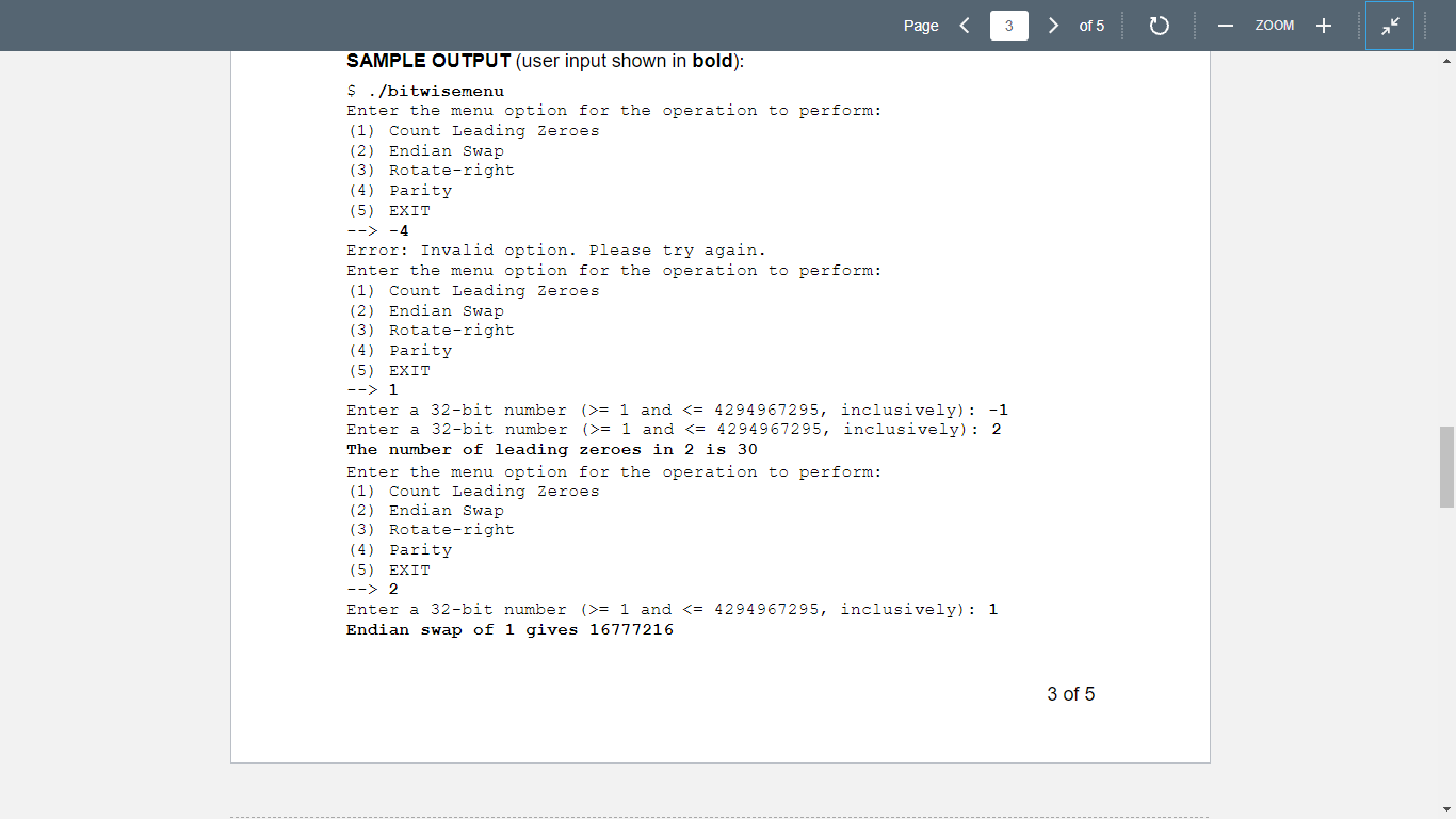 PROGRAM DESCRIPTION In this introductory assignment, | Chegg.com