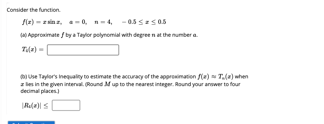 Alternating Series Estimation Theorem