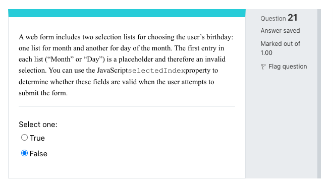 Solved What does the following JavaScript code accomplish? | Chegg.com