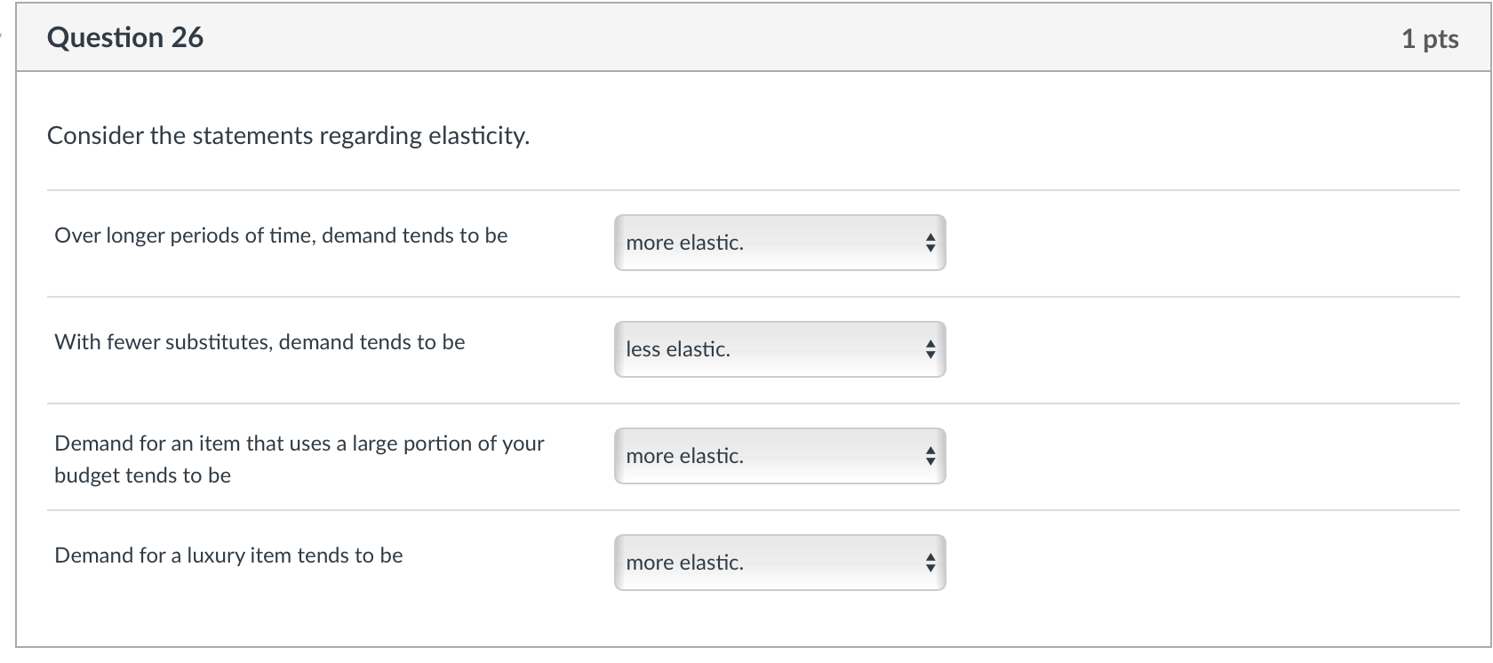 Solved Question 26Consider the statements regarding | Chegg.com