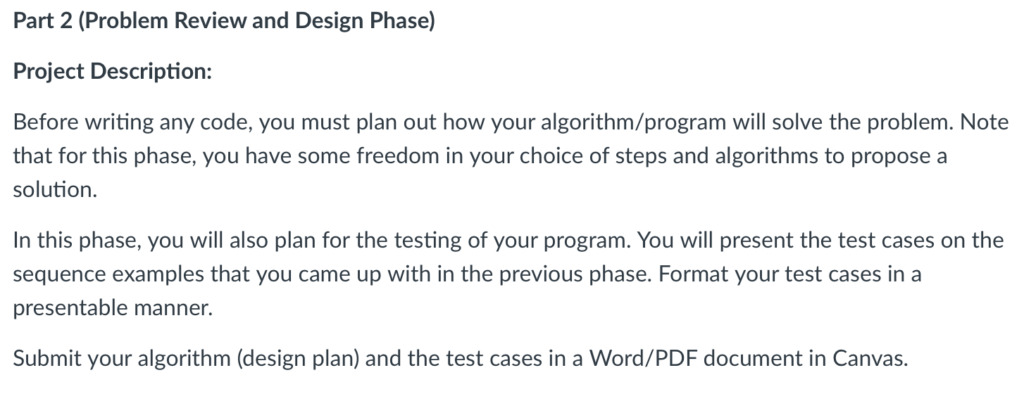 Solved ##Please help with part 2 I have provided my design | Chegg.com