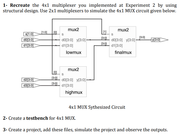 Project is to design an Arithmetic Logic Unit (ALU) | Chegg.com
