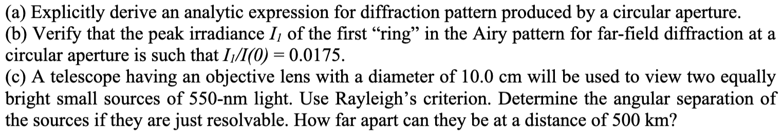 Solved (a) Explicitly derive an analytic expression for | Chegg.com