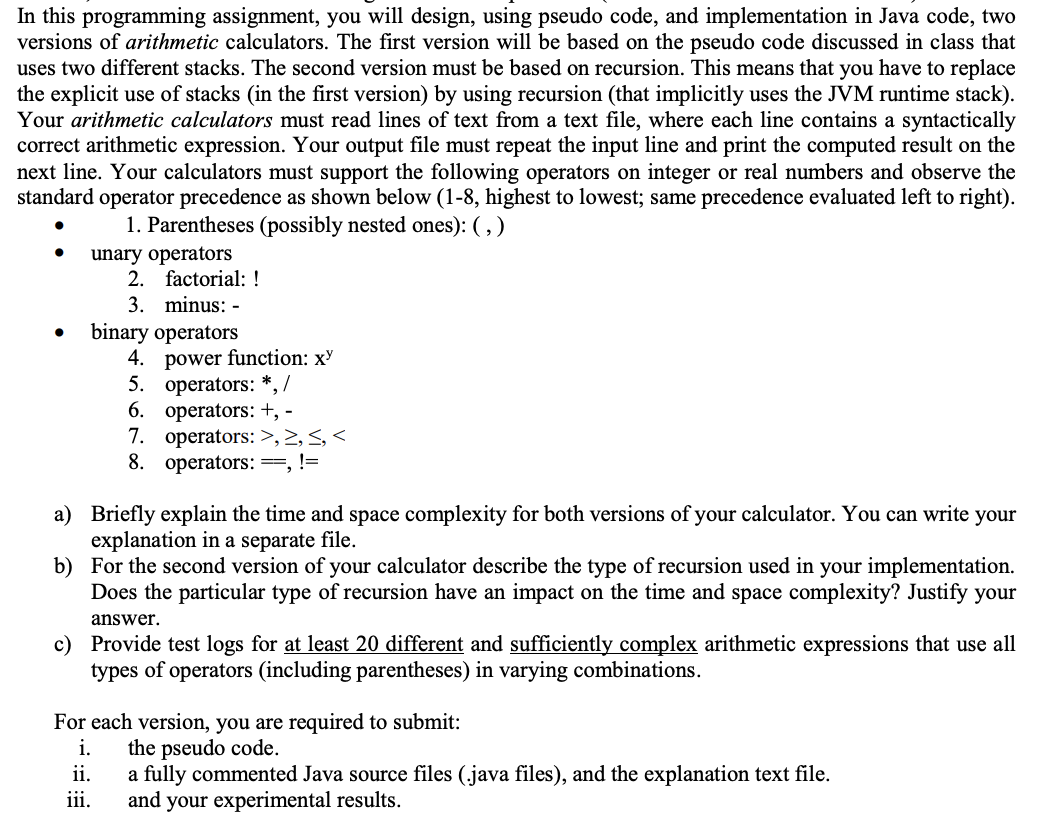 In this programming assignment, you will design, | Chegg.com