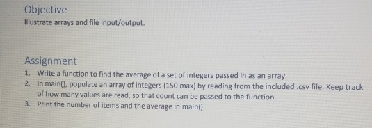 Solved Practice with arrays. Assignment 1. Referring to | Chegg.com