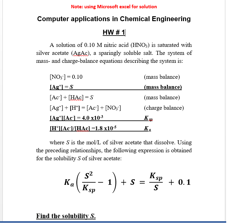 Solved Note: using Microsoft excel for solution Computer | Chegg.com