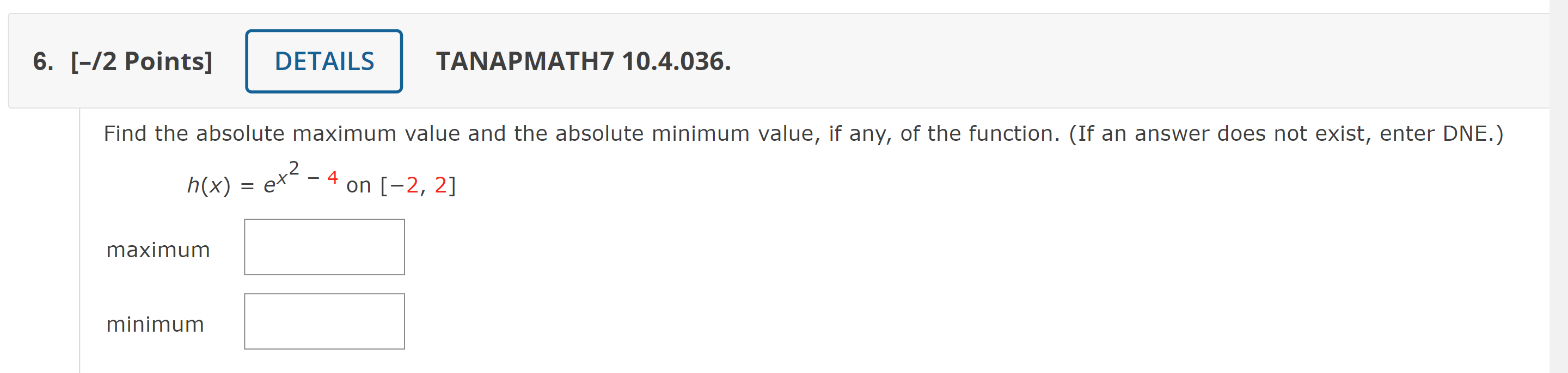 Solved Find The Absolute Maximum Value And The Absolute