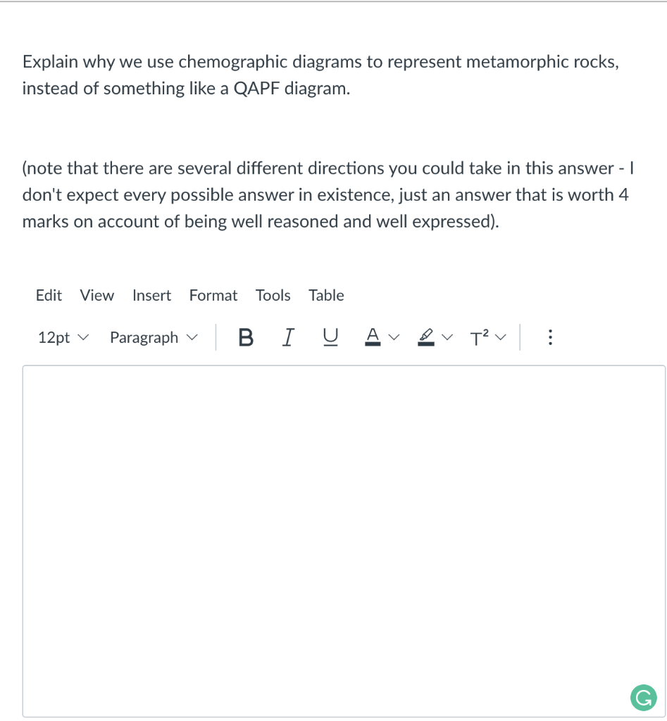 Solved Explain why we use chemographic diagrams to represent | Chegg.com
