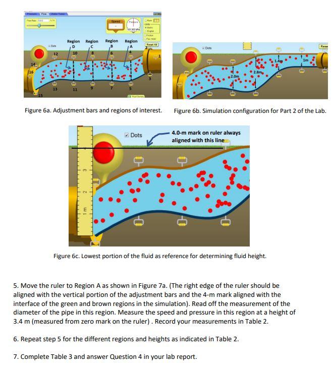 Solved Diameter Height, h* Area Speed Pressure, P P+ + pgh | Chegg.com