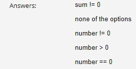 Solved int number; int sum =0; do \{ number = scnr. nextInt | Chegg.com
